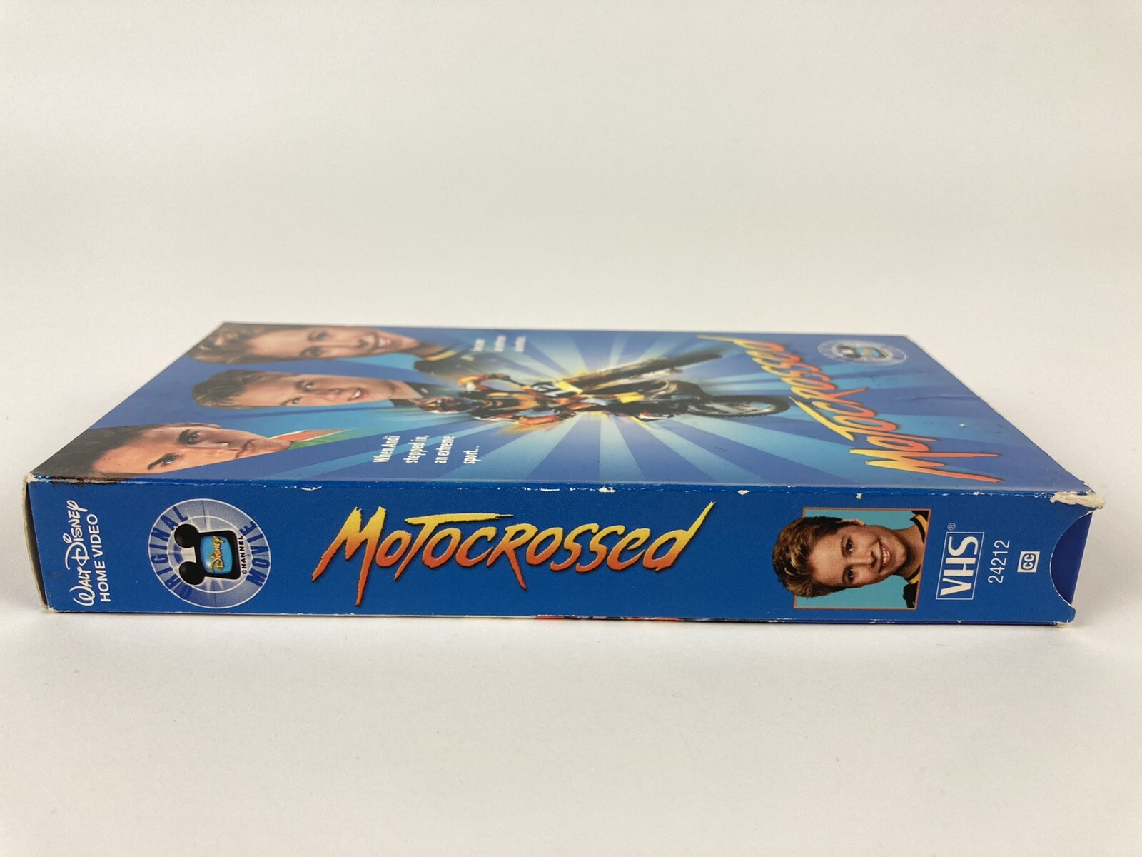 Motocrossed (2002) VHS Tape Blue Variant Disney Channel Original Movie ...