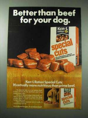 1979 Ken-L Ration Special Cuts Dog Food Ad | eBay