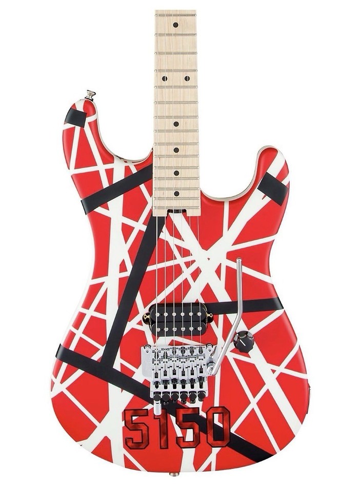 EVH Stripe Series 5150 Red Black White Electric Guitar 885978773442| eBay