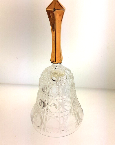 Vintage Crystal Dinner Bell 2.5*5 | eBay