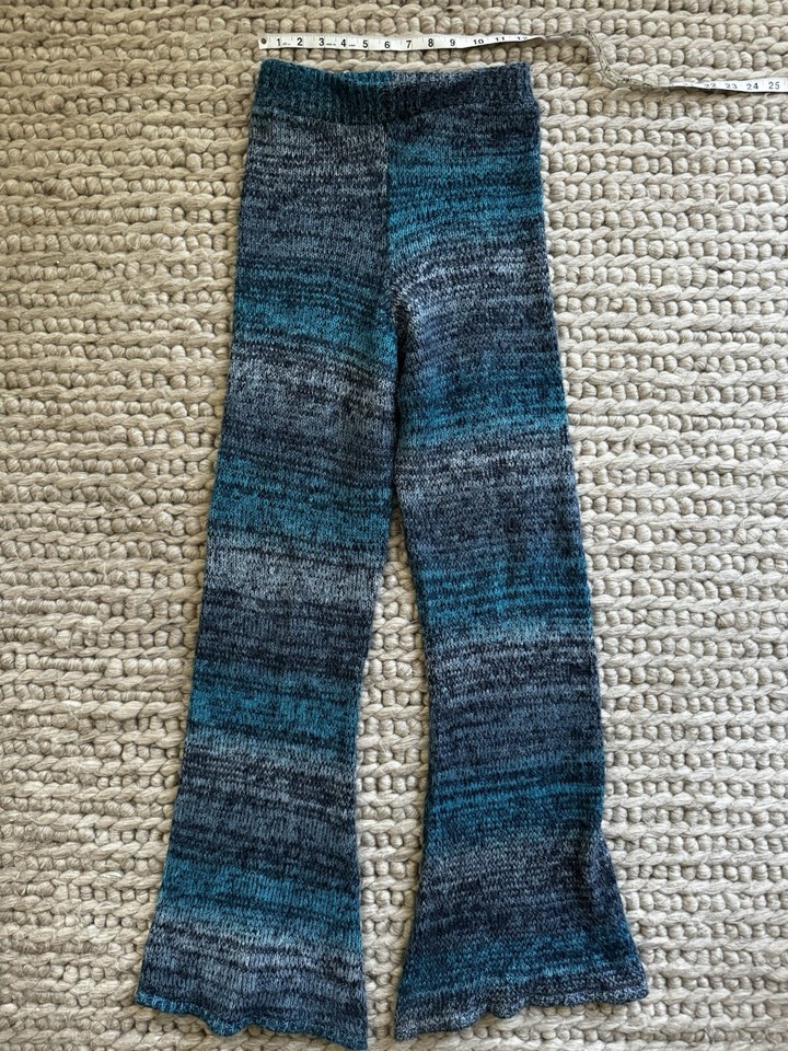 ASOS Design Knitted Pants Blue Size US4 Women’s | eBay