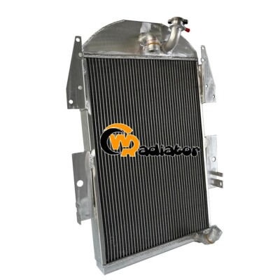 Aluminum Cooling Radiator Fit 1934-1936 Chevrolet Pickup Truck V6 AT ...