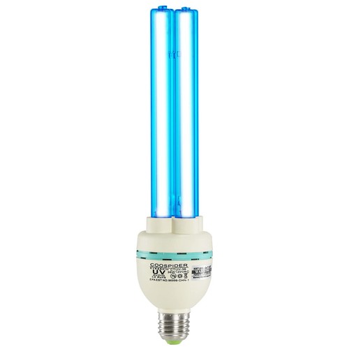36 Watts UVC Light Bulb UV Lamp for Basement/Storehouse/Car E26 110V ...