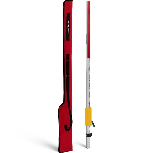 Level Staff Levelling Rod Survey Staff Survey Rod Aluminium 2.4m 2 ...