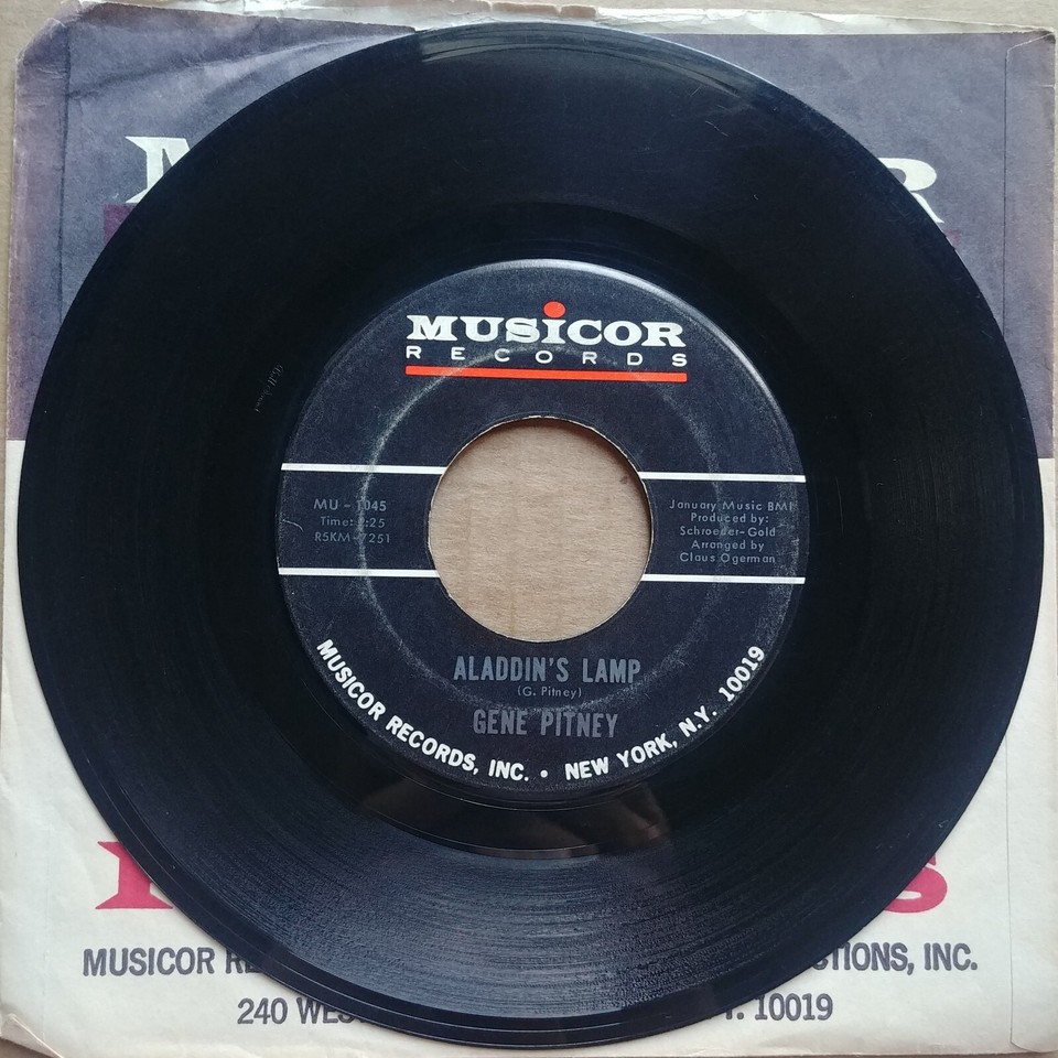 GENE PITNEY I'm Gonna Be Strong 45 7" POP ROCK Record Vinyl Musicor Sleeve | eBay