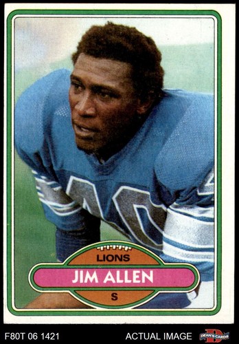 1980 Topps #409 Jim Allen Lions UCLA 4 - VG/EX | eBay