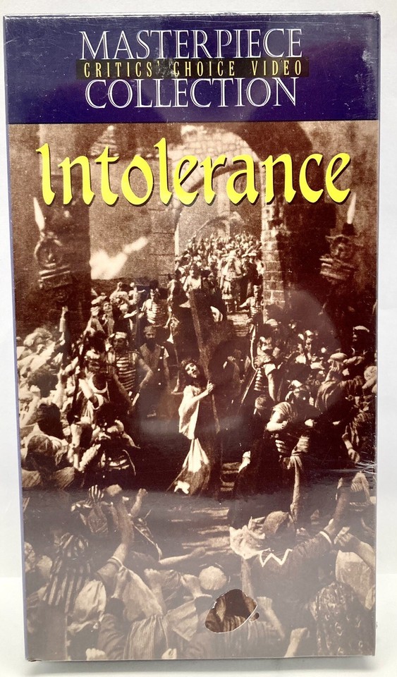 NEW SEALED!! Rare!! Intolerance ( 1926 Movie, VHS 1997)DW Griffiths ...
