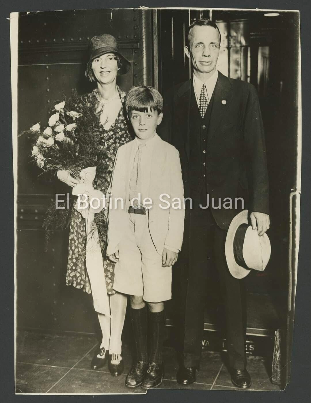 VTG PRESS PHOTO / GOVERNOR OF PUERTO RICO THEODORE ROOSEVELT JR ...