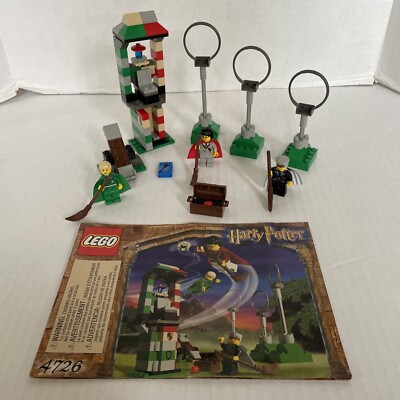 Lego Harry Potter Quidditch practice #4726 (instructions And Box ...
