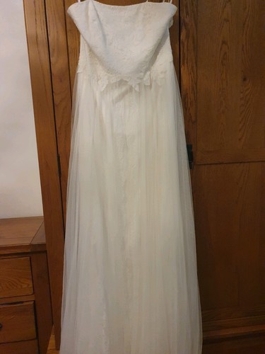 ASOS Ivory Wedding Dress Size 14 | eBay