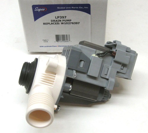 WPW10276397 for Whirlpool Cabrio Washing Machine Pump AP6018417 ...