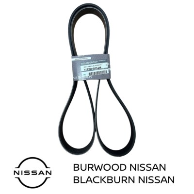 GENUINE NISSAN NAVARA D23 NP300 FAN & ALTERNATOR SERPENTINE BELT 11720 ...