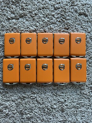 LOT OF 10 VOLVO ORANGE SMART KEY REMOTE FOB FCC: YGOHUF8423MS (4-BUTTON ...
