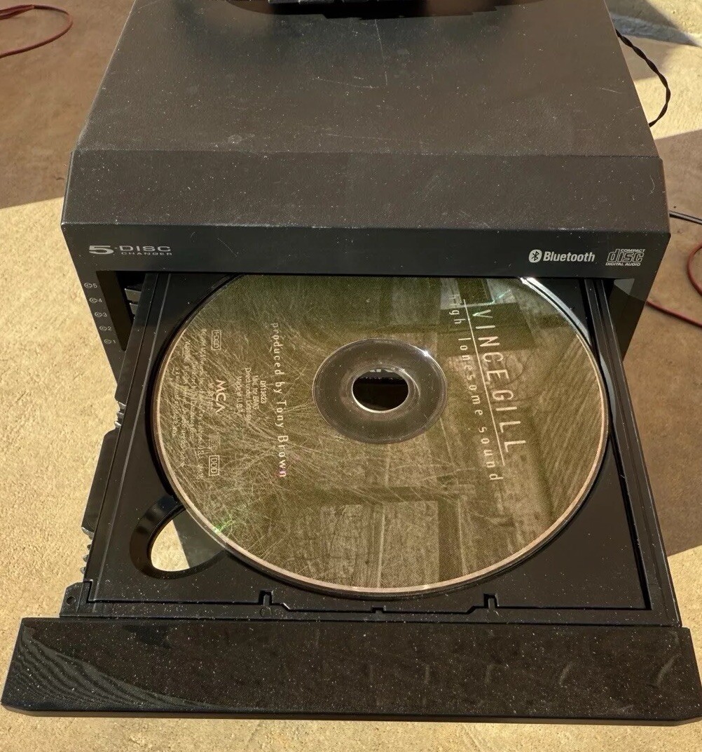 Sharp XL-BH250 5-Disc Micro Shelf Component System Bluetooth Main Unit ...