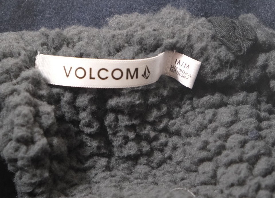 Volcom Mens Sherpa Lined Duffle Coat Size M | eBay