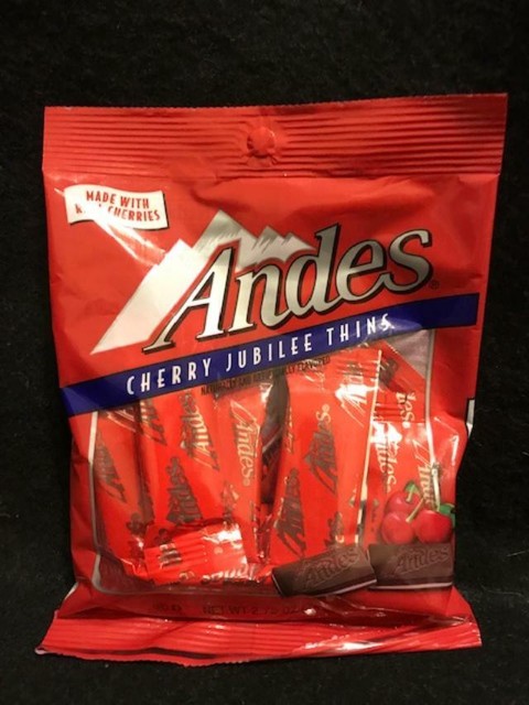 ANDES- CHERRY JUBILEE THINS CHOCOLATE- Made with Real Cherries LOT OF 2 ...