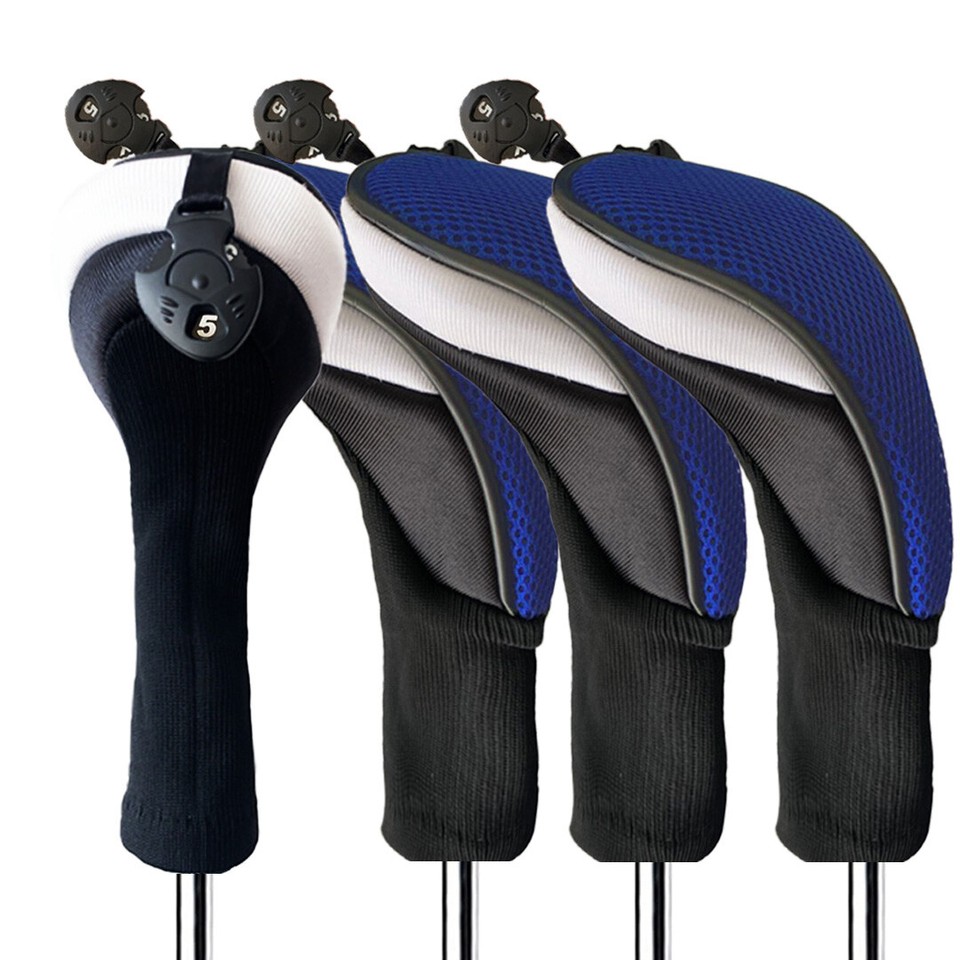 Hybrid Golf Club Head Covers Interchangeable No.tag 1 Pc/4 Pcs Finger ...