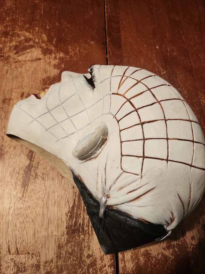 Hellraiser III Pinhead Halloween Laytex Mask Horror Hell n Earth ...