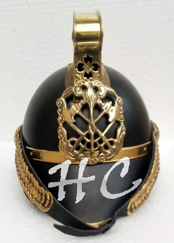 Brass Fire Brigade Rare Vintage Style Victorian British Chief Fireman ...