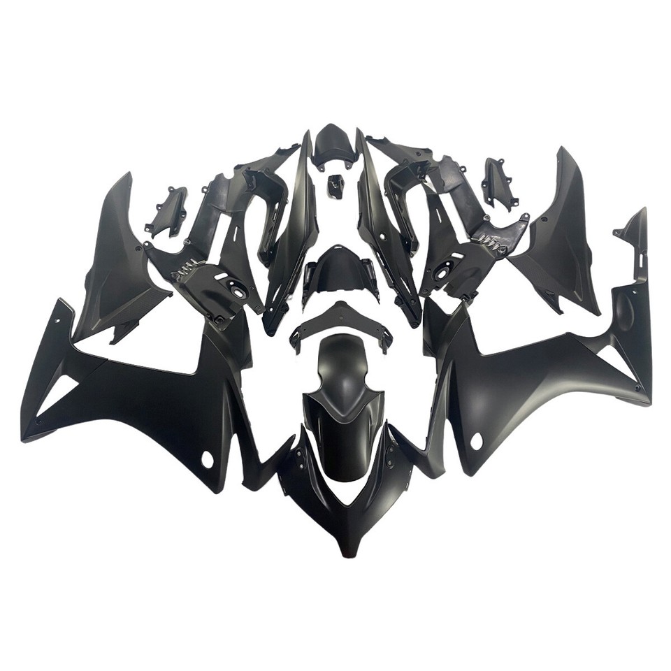 Matte Black Injection Fairing Shell Plastic for Honda CBR500R 2013-2015 ...