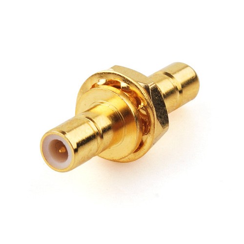 4x SMB female to SMB female nut bulkhead straight RF Coax adapter ...