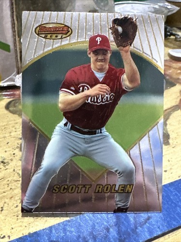 Vtg 1996 Bowman’s Best #145 SCOTT ROLEN RC Phillies Cardinals 3B MLB ...
