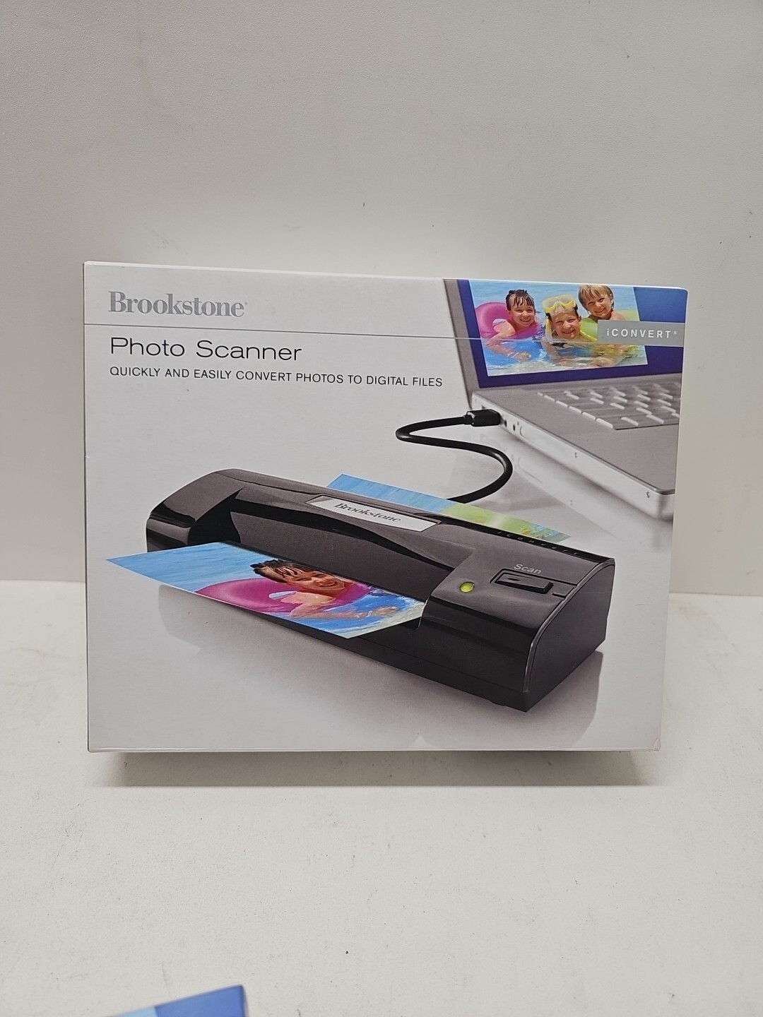 Brookstone iConvert Photo Scanner Sku634394 for sale online | eBay