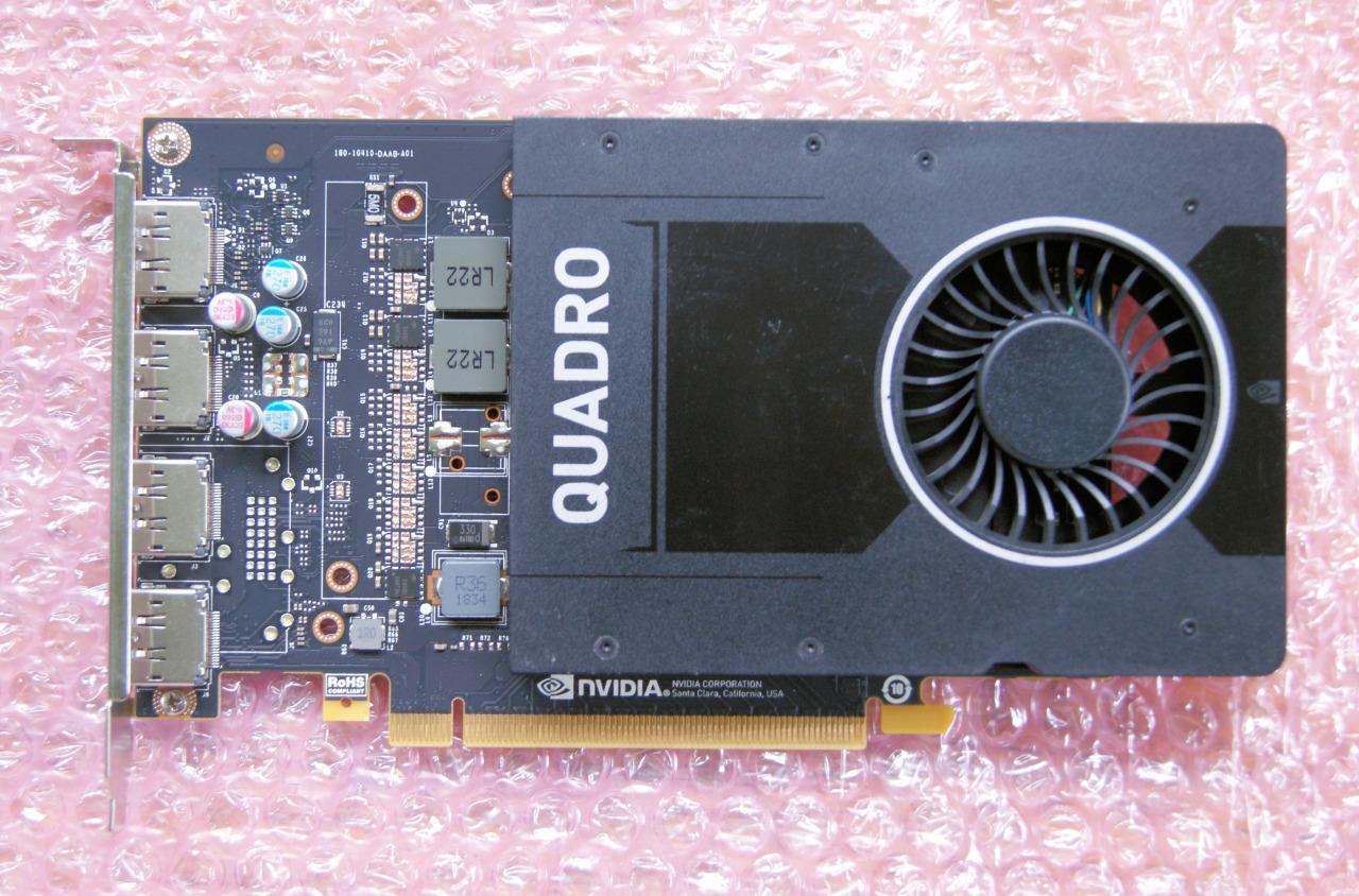 Nvidia Quadro P2000 PCI-e 5GB GDDR5 Graphics Card 4 x Display Port 1.4 ...