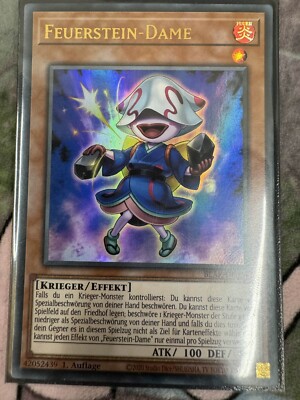 Yugioh Fire Flint Lady BLAR-EN034 Ultra Rare 1st Ed NM GERMAN | eBay