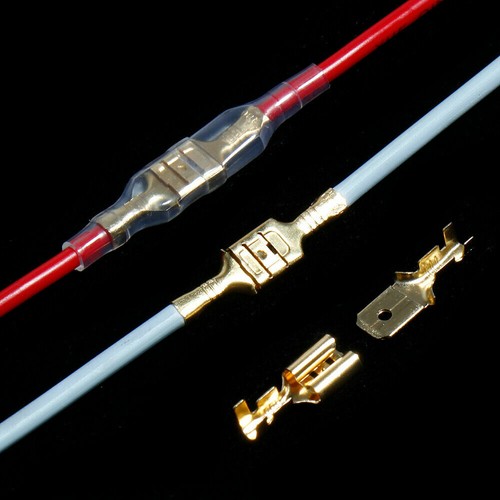 315Pcs Insulated Brass Spade Crimp Connectors Electrical Wire Terminals ...