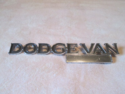 New Old Stock (NOS) 1970-85 Dodge Van Emblem, Mopar PN 4084780 | eBay
