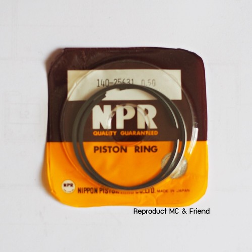 Suzuki FR80 DS80 JR80 RM80B ('77-'79) Piston Ring Set 0.50 Oversize NPR ...