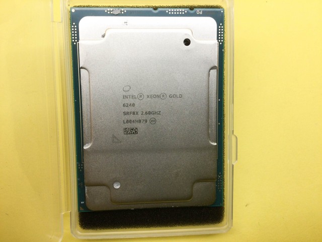 Intel Xeon Gold 6240 CPU Processor 18 Core 2.60ghz 24.75mb L3 Cache ...