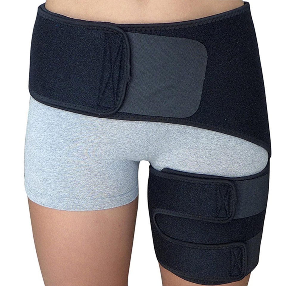 Groin Pain Relief Thigh Support Strain Brace Hip Compression Hamstring ...