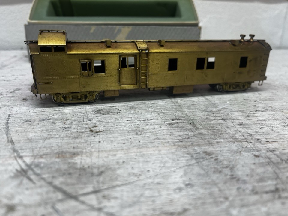Ho Scale NJ Custom Brass NKP Nickel Plate Road Dynamometer Car With Box ...