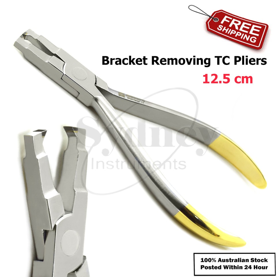 Orthodontic Bracket Removing Pliers Red Bite Heat Stick & Band Seater ...