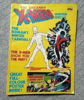 Uncanny X-Men Winter Special 1982 - Marvel Comics UK Magazine | eBay