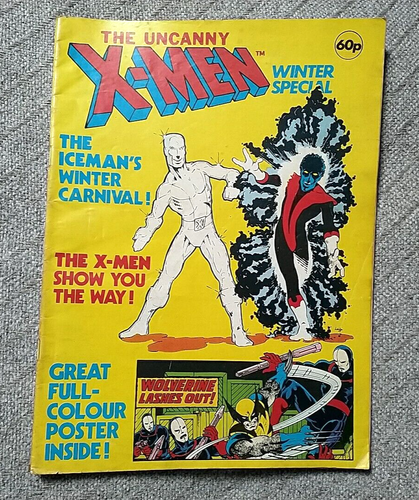 Uncanny X-Men Winter Special 1982 - Marvel Comics UK Magazine | eBay