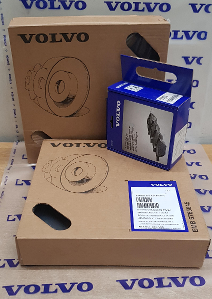 Genuine Volvo Xc60 Front Brakes Discs & Pads 17 Inch 2 X 31471034 ...