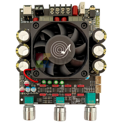 ZK-3002T Bluetooth Digital Amplifier Board 2.0 Stereo 300W*2 Hi-Low ...