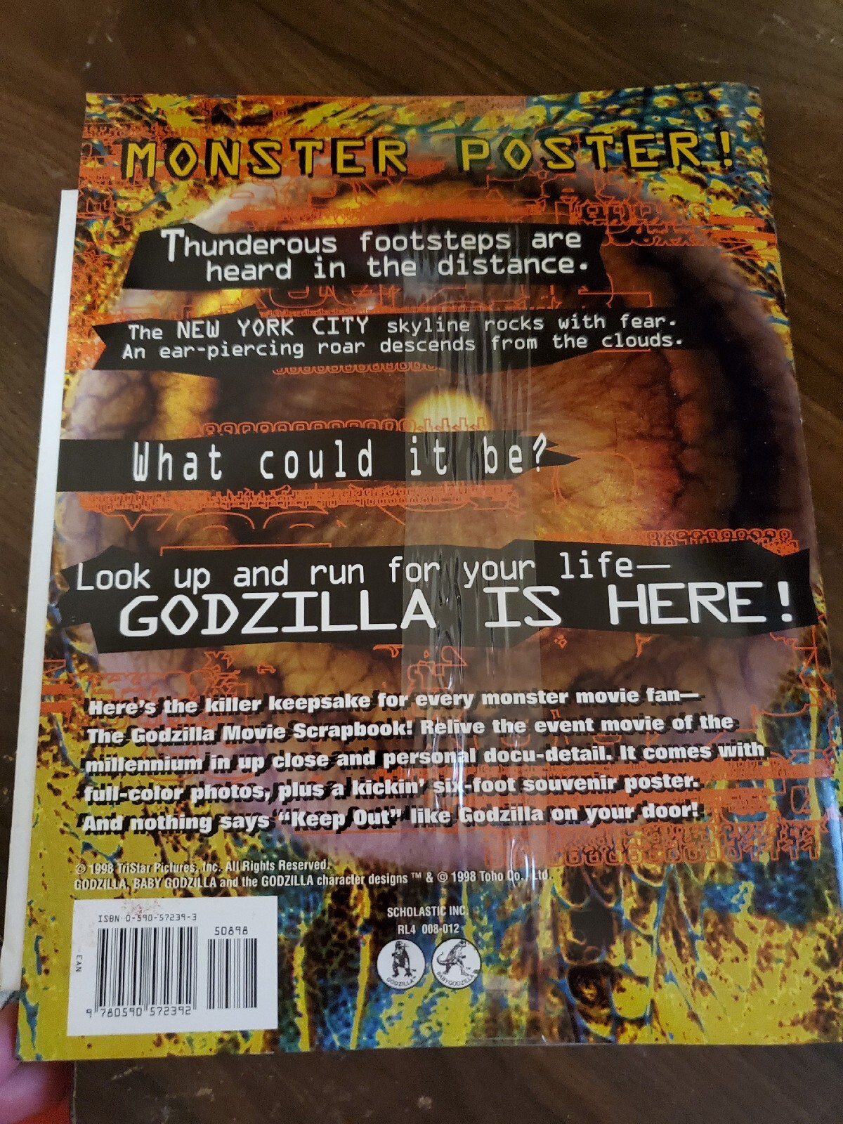 Godzillas Scrapbook by Inc. Staff Scholastic and James Preller (1998 ...