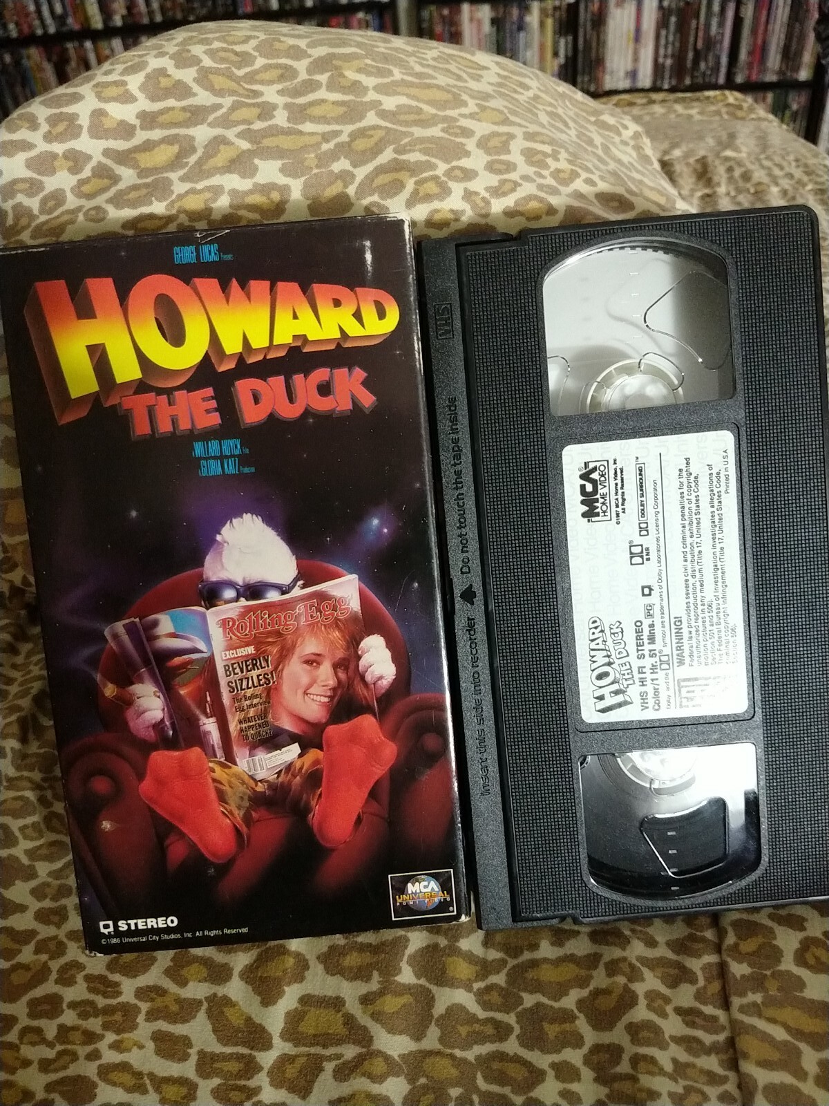 Howard the Duck (VHS, 1986) 96898051132| eBay