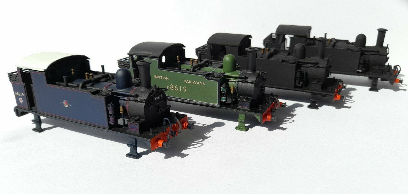 00 scale LNER/BR J69 body to fit Dapol/old style Hornby 'Terrier ...