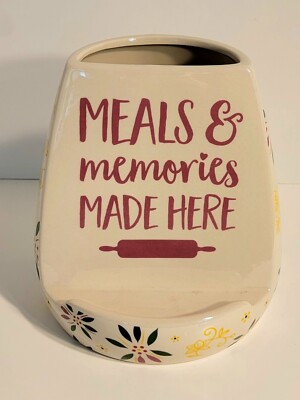 Temp-tations Classic Tablet Utensil Crock CONFETTI Pattern | eBay