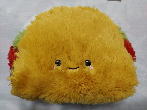 Squishable Plush Taco Comfort Food Stuffed Animal Toy Fuzzy Comfy ...