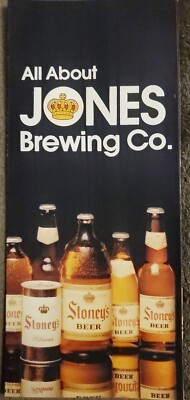 1980s Beer Brochure Jones Brewing Smithton PA Stoney's Fort Pitt H1 | eBay
