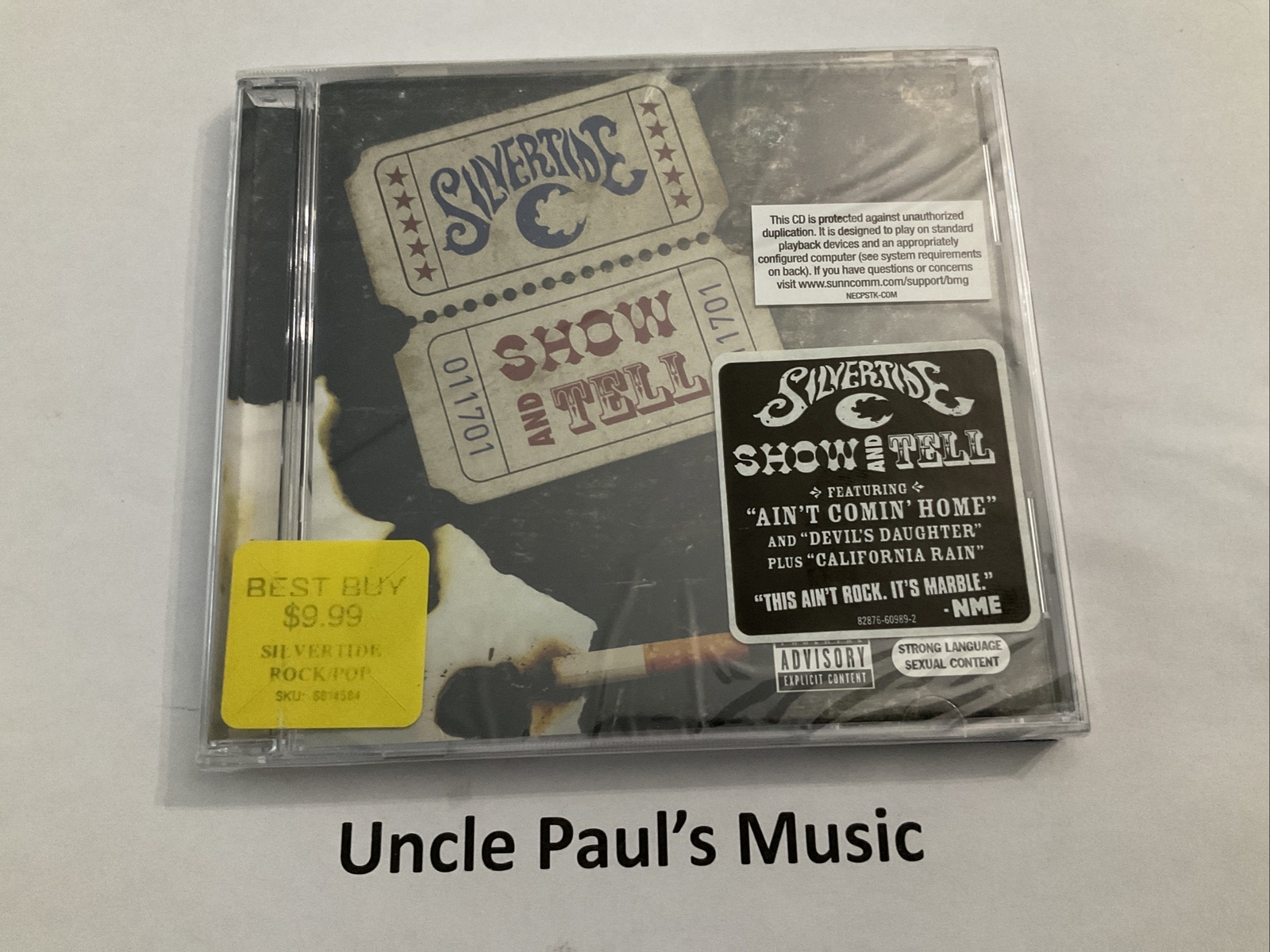 Show & Tell [PA] by Silvertide (CD, Sep-2004, J Records) for sale ...