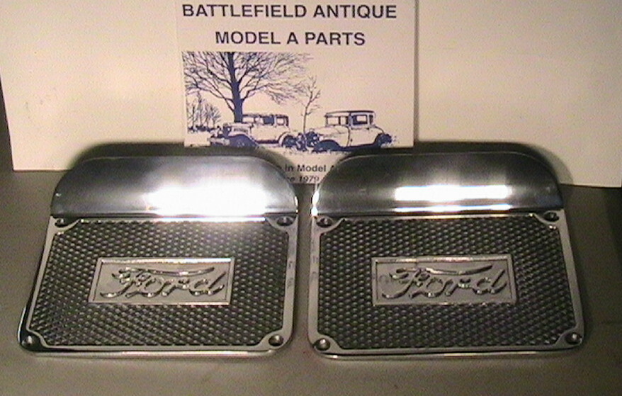 1928-1931 and 1926-1927 Model A and T Ford Running Board Step Plates ...