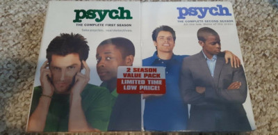 PSYCH Complete First & Second Season 1+2 DVD Box Set Lot NEW & SEALED ...