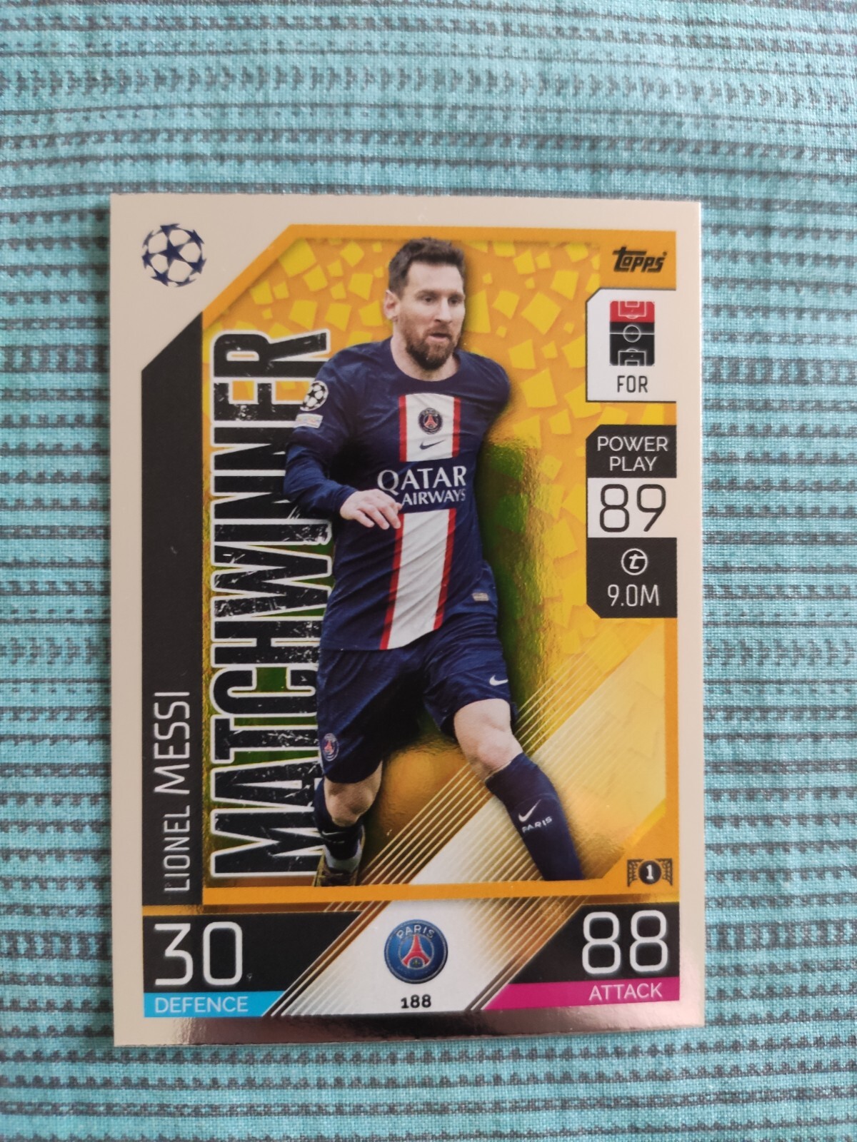 LIONEL MESSI MATCHWINNER -CARD-TOPPS MATCH ATTAX 2022/2023 | eBay